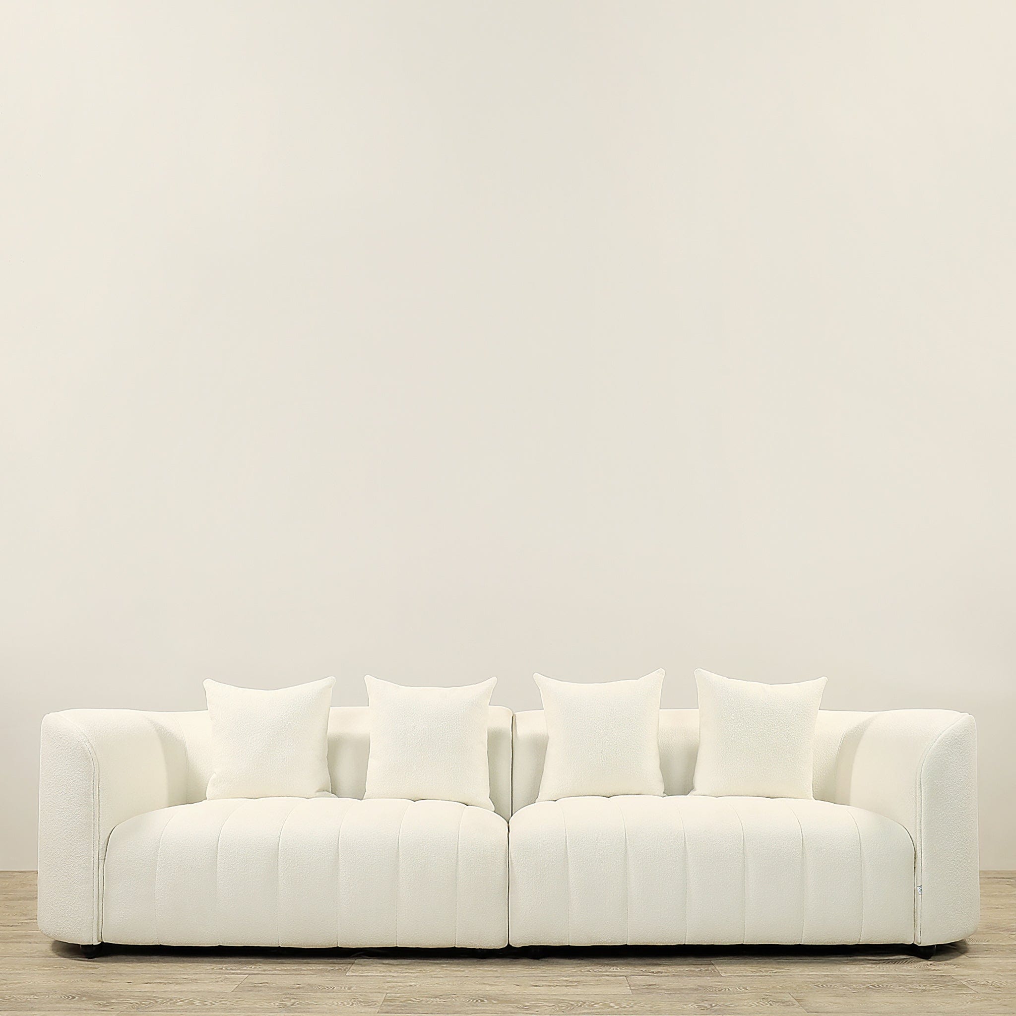 Zane - Bouclé Sofa – Bloomr