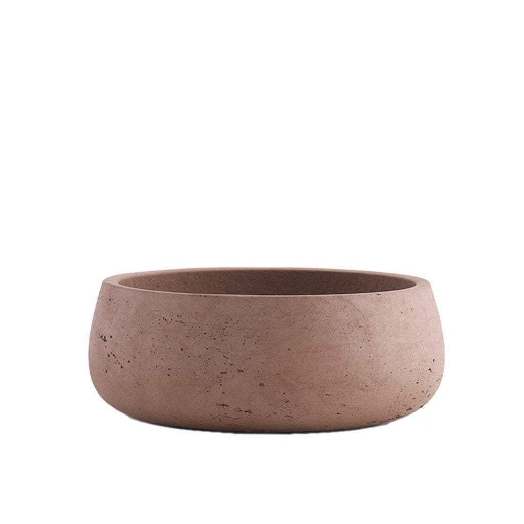 Round Cement Pot – Bloomr