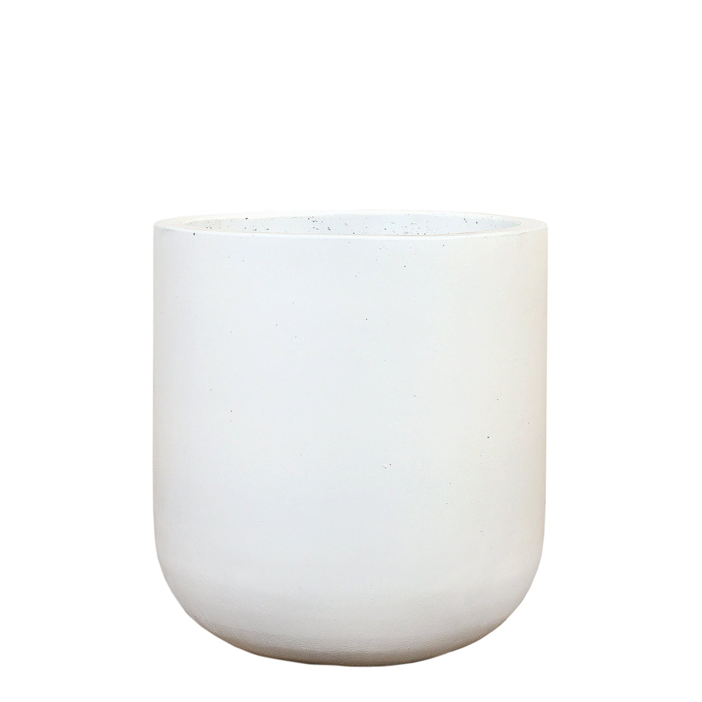 White Concrete Pot - Medium – Bloomr